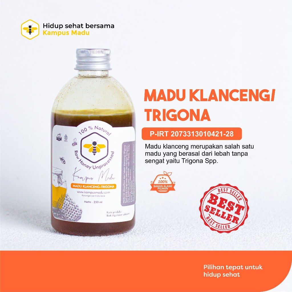 Jual Madu Asli (Raw Honey) Klanceng / Madu Trigona | Shopee Indonesia