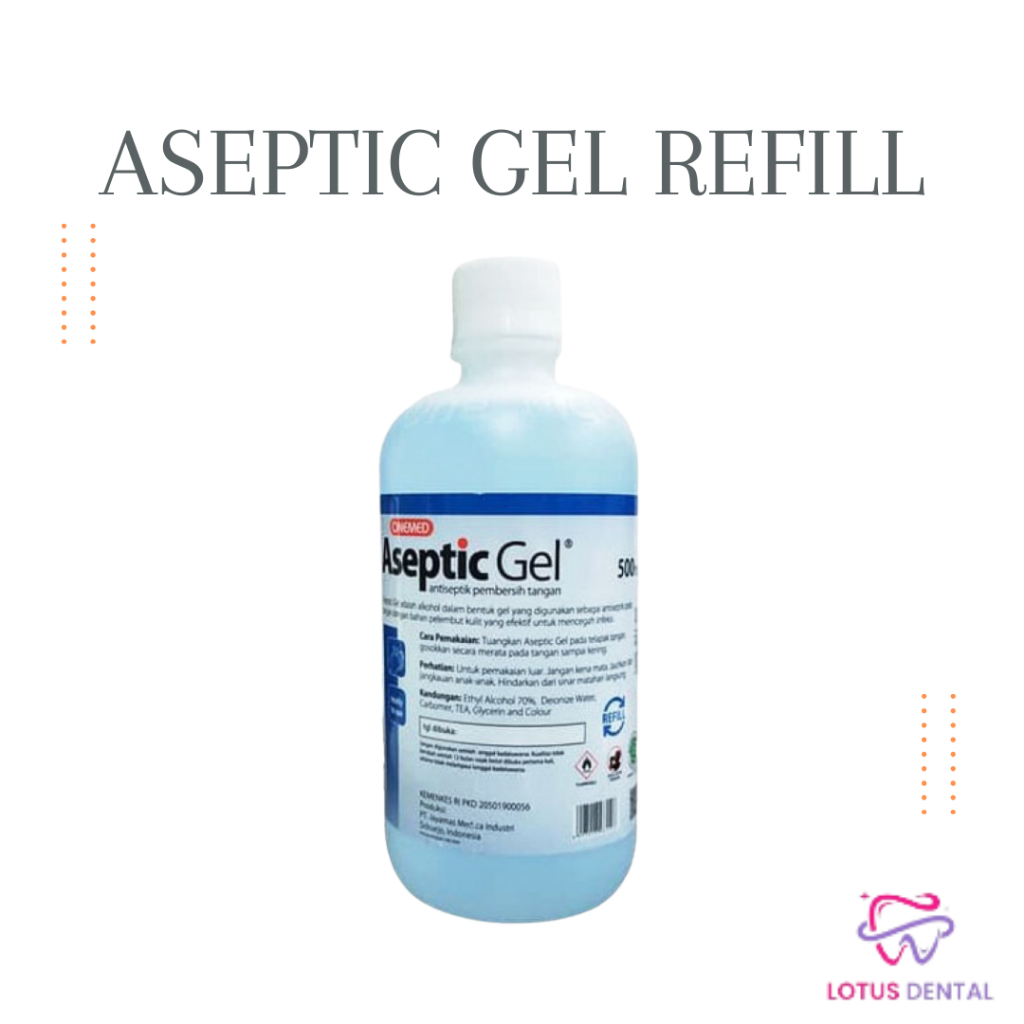 Jual Hand sanitizer Gel Kesehatan / Aseptic Gel 1 Liter / Antiseptik ...