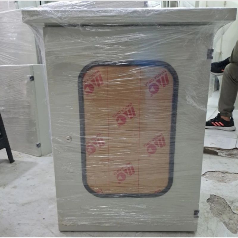 Jual Box Panel 40x60x30 Double pintu akrilik Outdoor plat 1.2mm ...