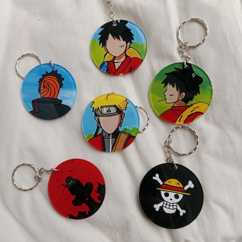 Jual Acrylic keychain handmade (anime edition) | Shopee Indonesia