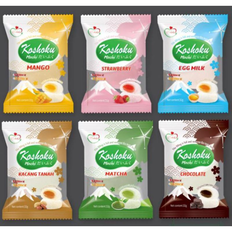 Jual kue mochi moachi koshoku dengan berbagai rasa | Shopee Indonesia