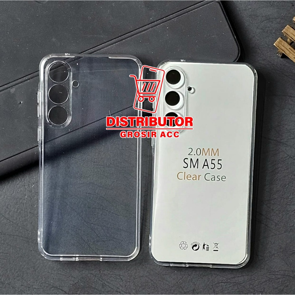 Jual SAMSUNG A55 5G CLEAR CASE 2.0MM PREMIUM CASE BENING SAMSUNG A55 5G ...