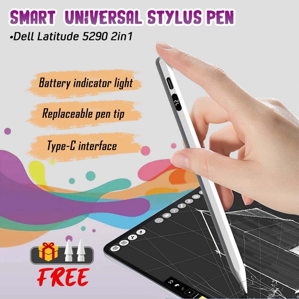 Jual Pencil Laptop Dell Latitude 5290 2 in 1 Stylus Pen Universal ...