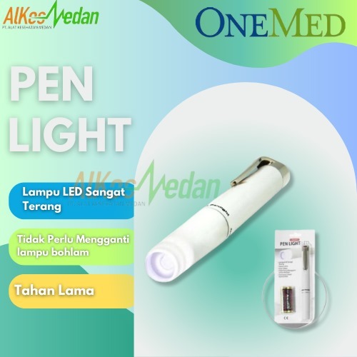 Jual PENLIGHT LED PUTIH ONEMED PENA SENTER ALKES MEDAN ALKESMEDAN ...