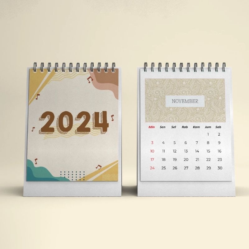 Jual CUSTOM KALENDER MEJA - KALENDER 2024 - KALENDER MEJA MINI | Shopee ...