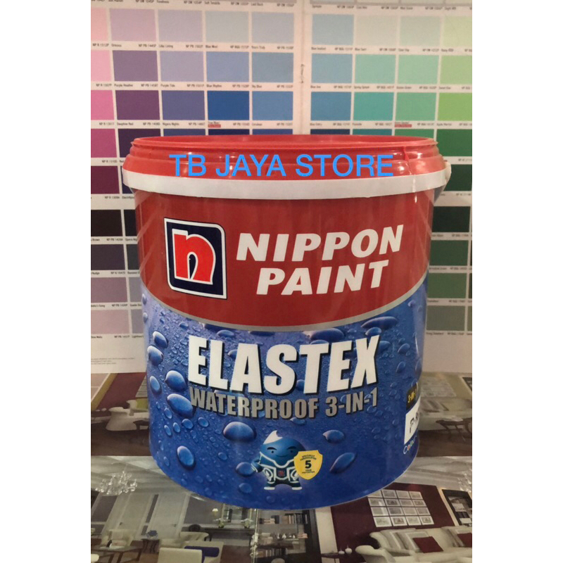 Jual NIPPON ELASTEX 1 KG CAT WATERPROOFING SABLE BROWN 1876A | Shopee Indonesia
