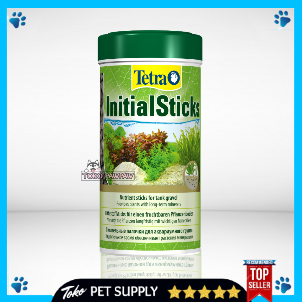 Jual TETRA PLANT INITIAL STICKS 300GR/375ML + 20% Pupuk Tanaman ...