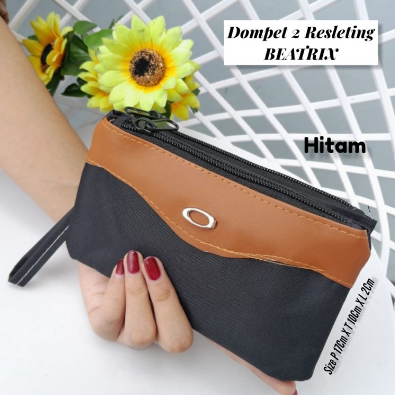 Jual DOMPET KEMPOL BEATRIX SERAT 2 RUANG | Shopee Indonesia