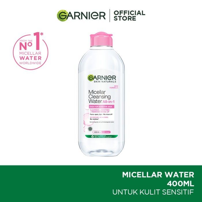 Jual GARNIER MICELLAR WATER PINK 400 ML | Shopee Indonesia