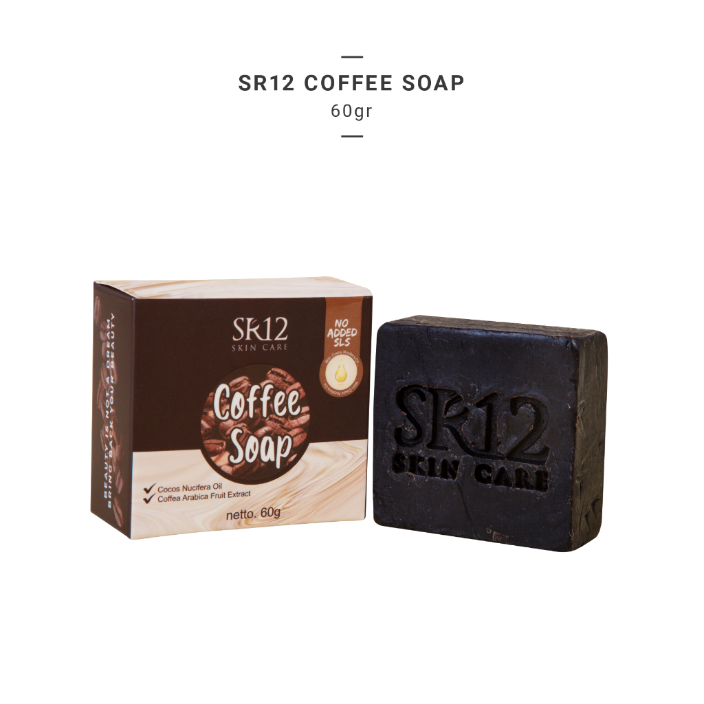 Jual SR12 Coffee Soap Membantu Mengatasi Masalah Kulit Flek Hitam dan ...