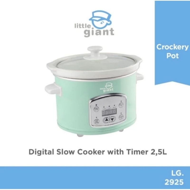 Jual Little Giant Digital Slow Cooker With Timer 2,5L - LG.2925-M ...