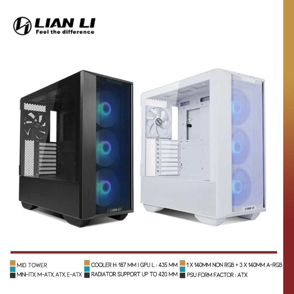 Jual LIAN LI LANCOOL III RGB | The Premium Mid-Tower Chassis | Shopee ...