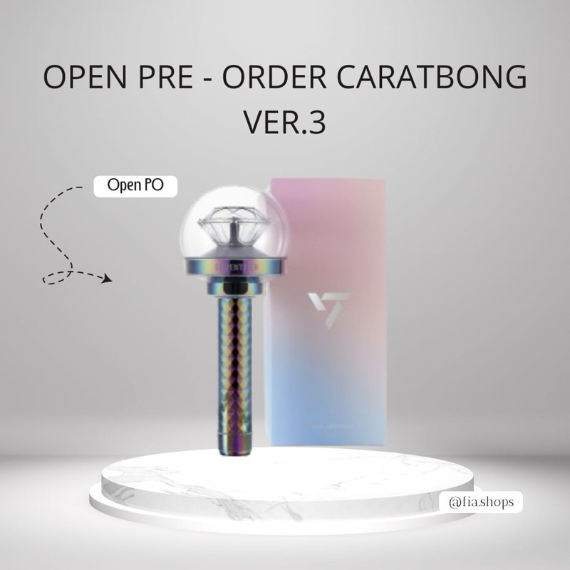 Jual [PO] SEVENTEEN - OFFICIAL LIGHTSTICK SEVENTEEN VER.3 / FIA SHOPS | Shopee Indonesia