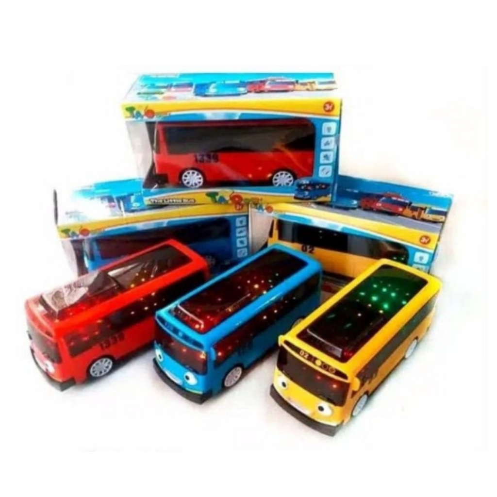 Jual AYO LAMPU & MUSIK Mainan Bus Tayo Besar Lampu Dan musik / The Little BUS Versi Indonesia ...