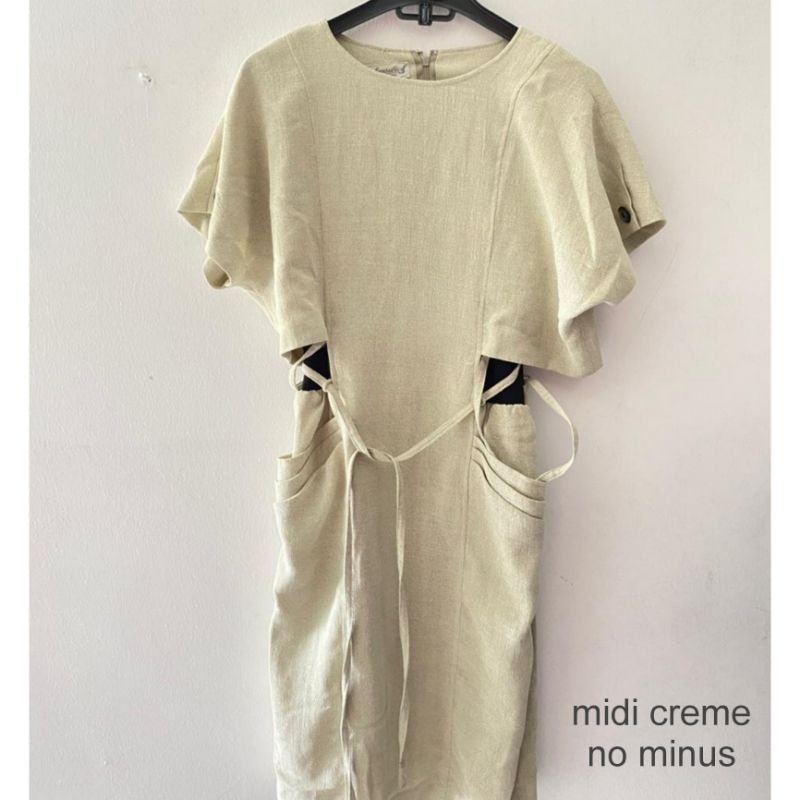 Jual preloved midi dress bagus bangett | Shopee Indonesia