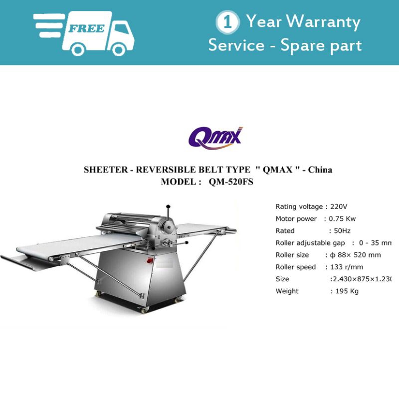 Jual Sheeter Reversible Belt Type QMAX Model : QM 520 FS | Shopee Indonesia