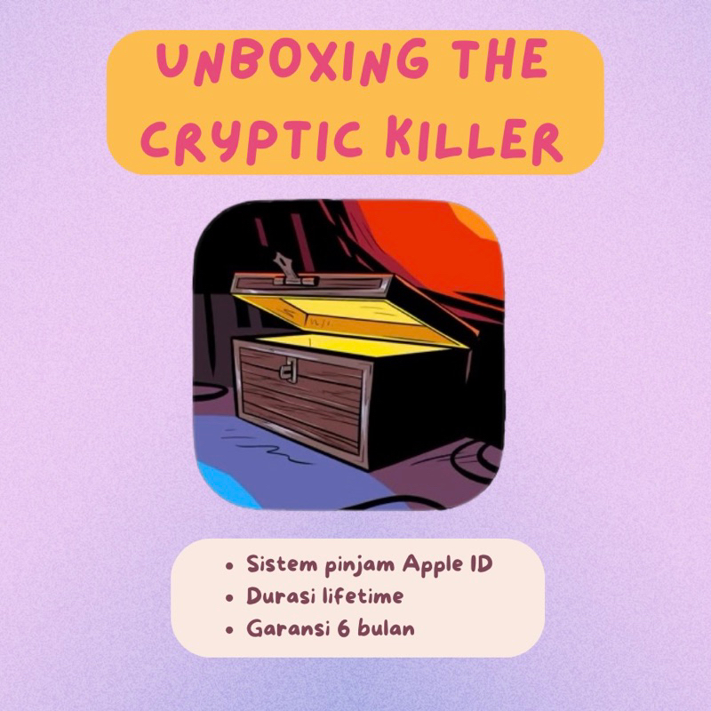 Jual Games Ios – Unsolved Case Unboxing The Cryptic Killer | Shopee ...