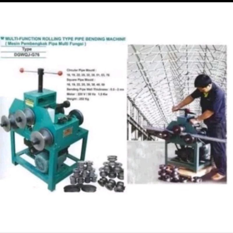 Jual Mesin bending pipa besi 1/2"-2 electric pipa bending machine ...