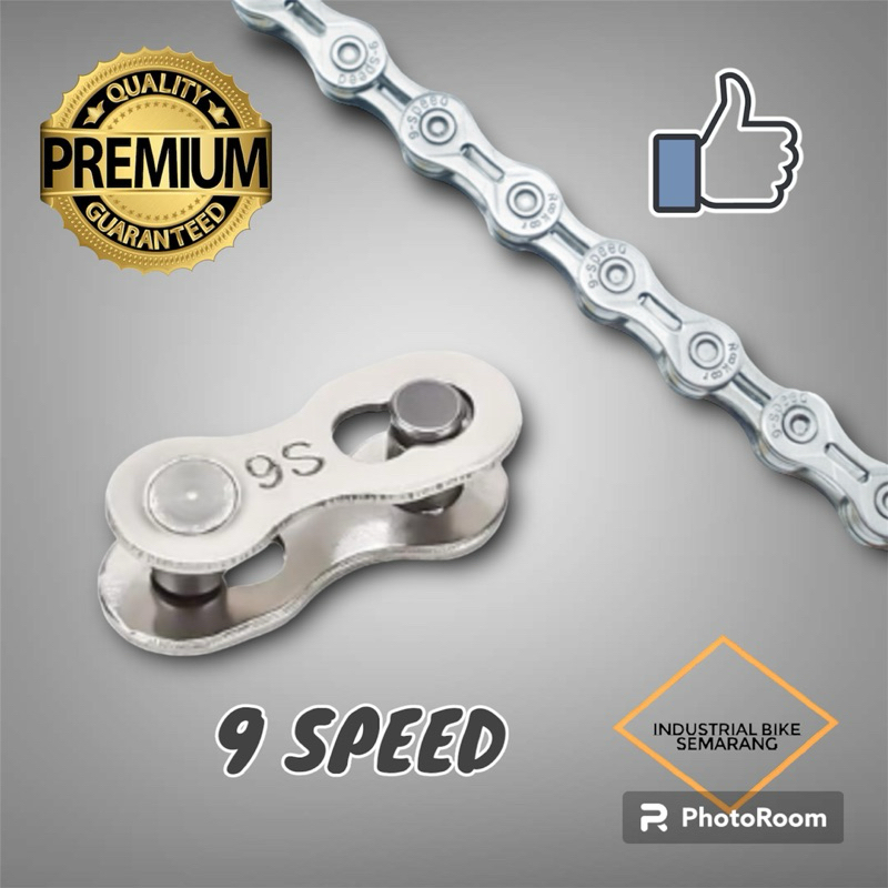 Jual ( 9 Speed ) Sambungan Rantai Sepeda 9sp Chain Missing Link Power ...