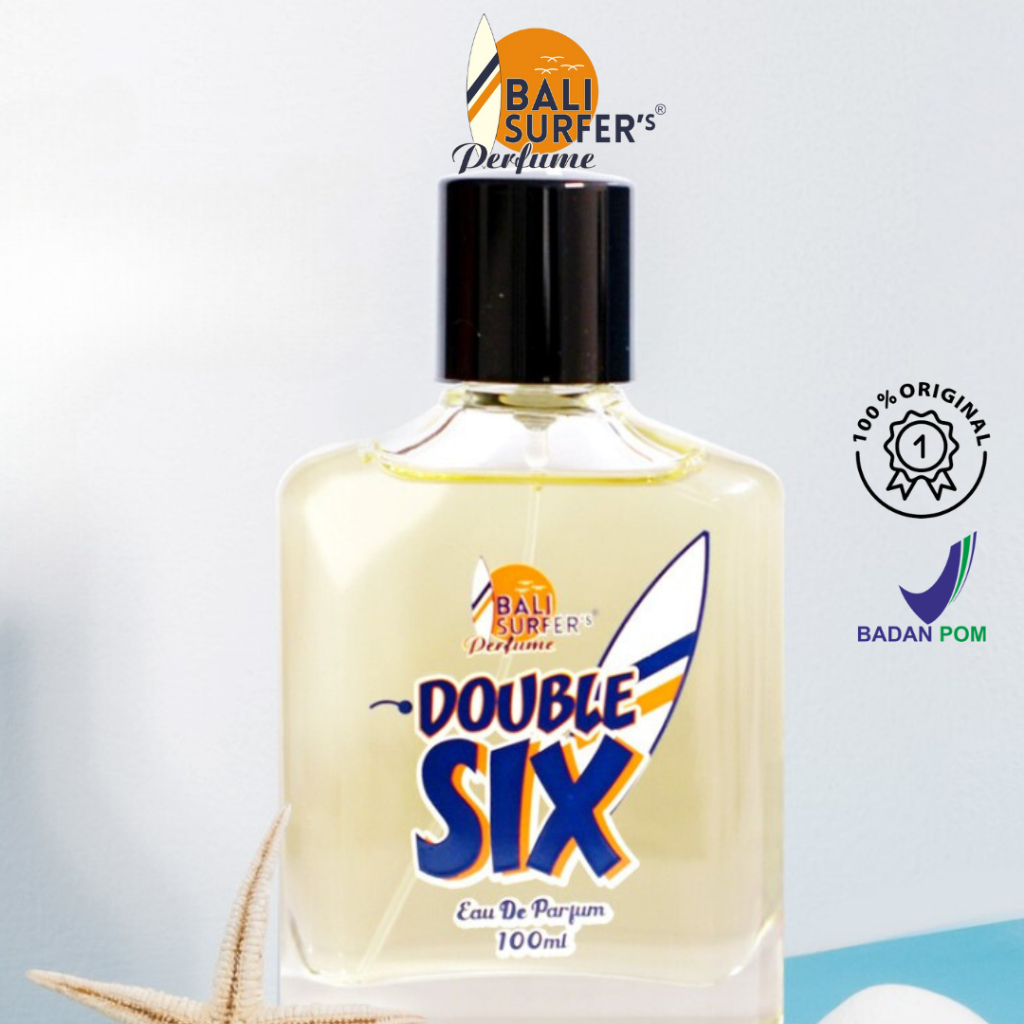 Jual Bali Surfers Perfume DOUBLE SIX Parfum Pria EDP Original Tahan ...