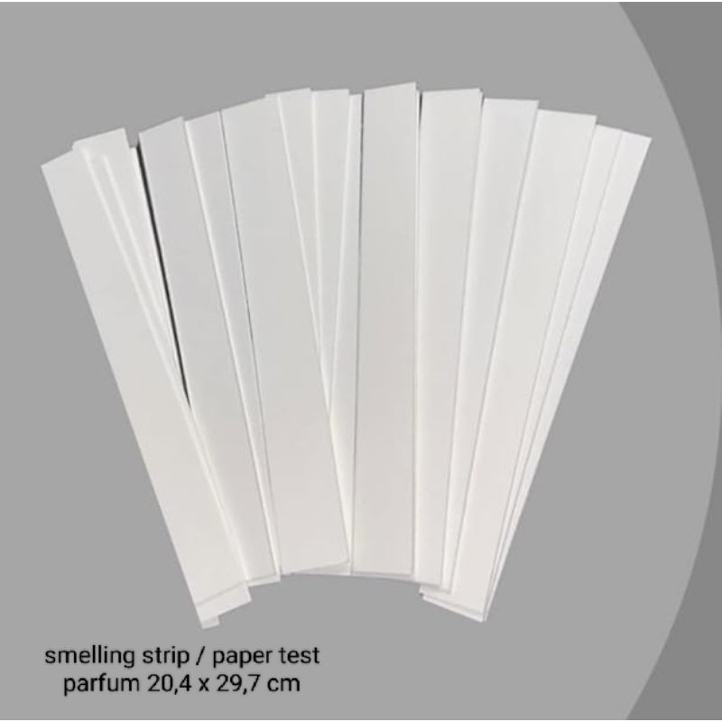 Jual ( 20,4 x 29,7 cm ) Kertas Test Parfum / Smelling Strip Paper Tes ...