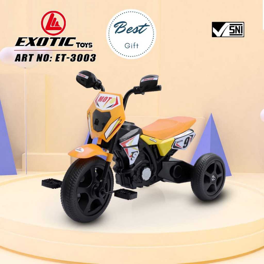 Jual TRICYCLE MODEL MOTOR GOWES ET-2102 EXOTIC // MOTOR AKI EMT 2214 ...
