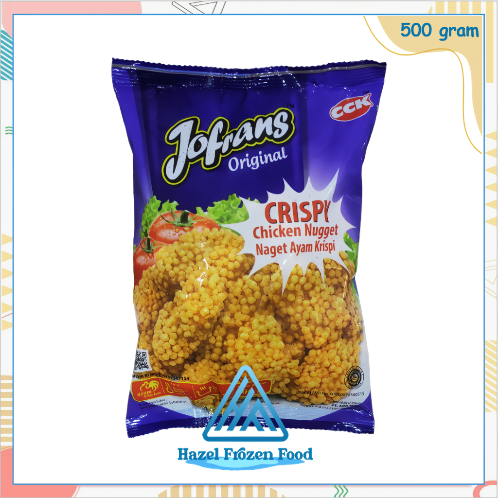 Jual Jofrans Nugget Crispy 500 g Frozen Food Karawang | Shopee Indonesia