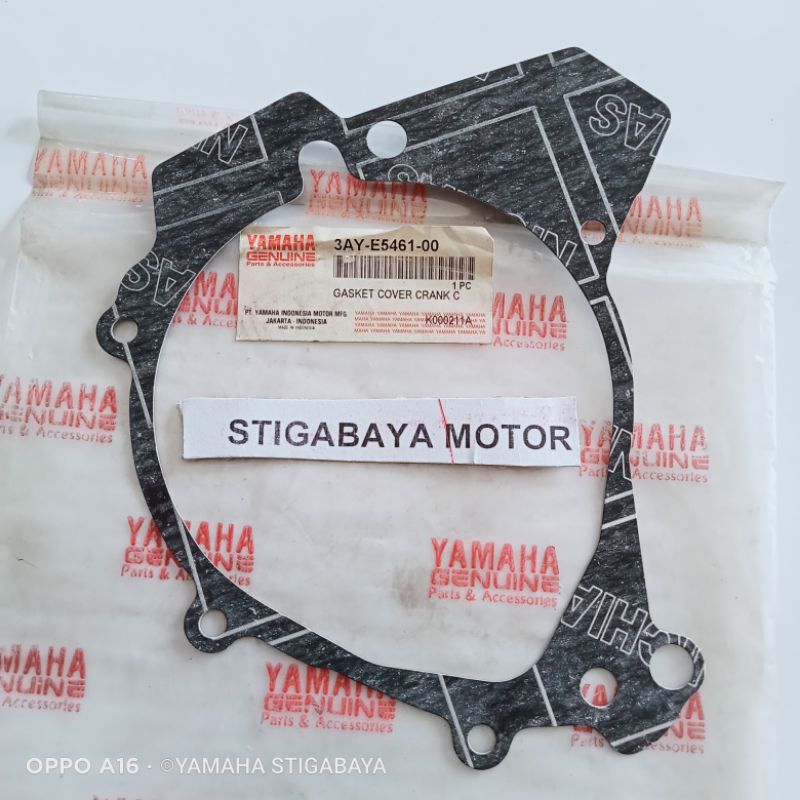 Jual paking magnet Yamaha ALFA gasket bak magnet zigma original perpak kiri Alfa original ...