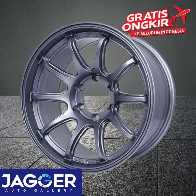 Jual Velg racing ring 18x9.5 pajero fortuner hilux triton hsr hiroshima ...