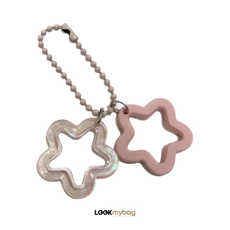 Jual Keychain Bintang Bulat | Keychain Bintang Rantai | Aksesoris ...
