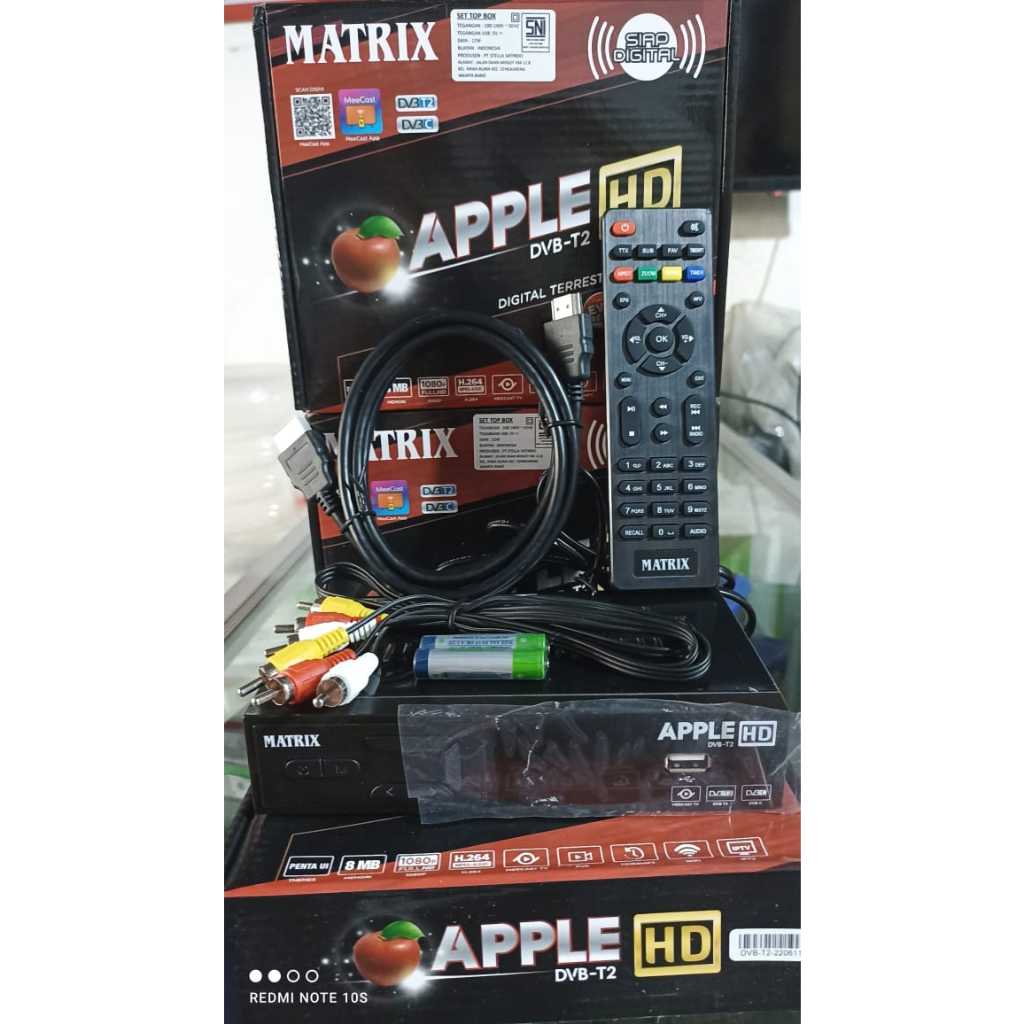 Jual stb matrix apple set top box matrix apel merah | Shopee Indonesia