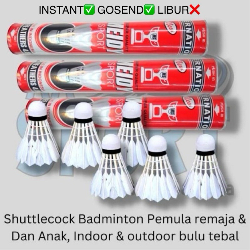 Jual Shuttlecock kok badminton COCK bulutangkis MEIDY Murah | Shopee ...