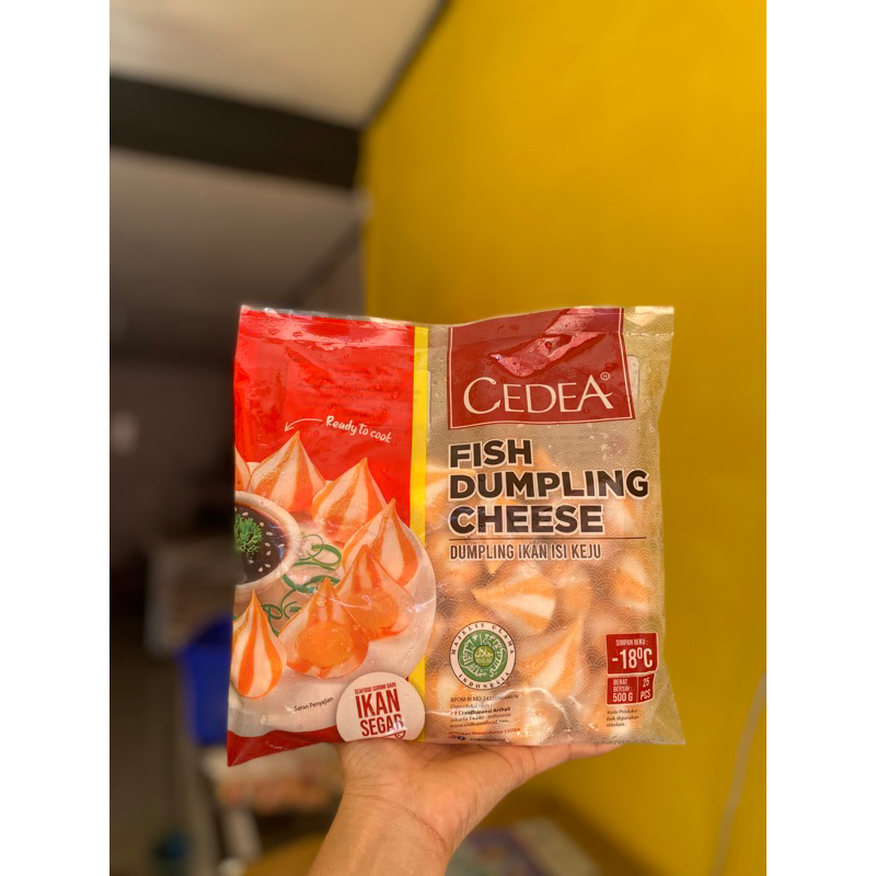 Jual Cedea Fish dumpling cheese 500g / frozen food / cedea | Shopee ...