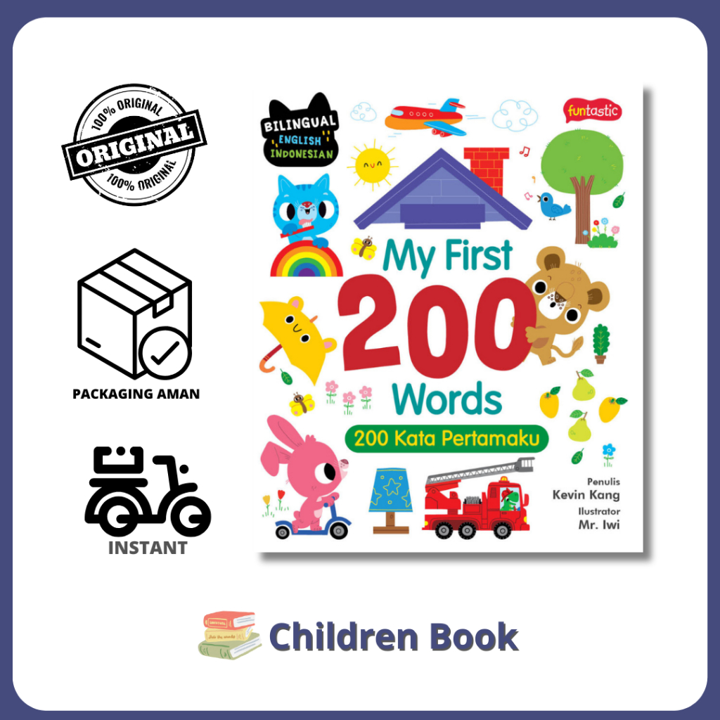 Jual Albashri Store Bali - My First 200 Words - 200 Kata Pertamaku ...