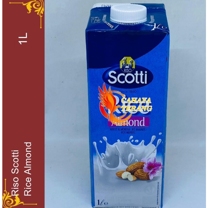 Jual Riso Scotti Rice Almond 1L Minuman Beras dengan Almond Riso 100% ...