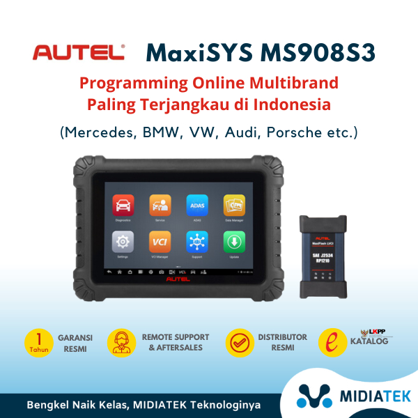 Jual Alat Diagnosis/Scanner Mobil Dari Autel MaxiSYS MS908S3 | Shopee ...
