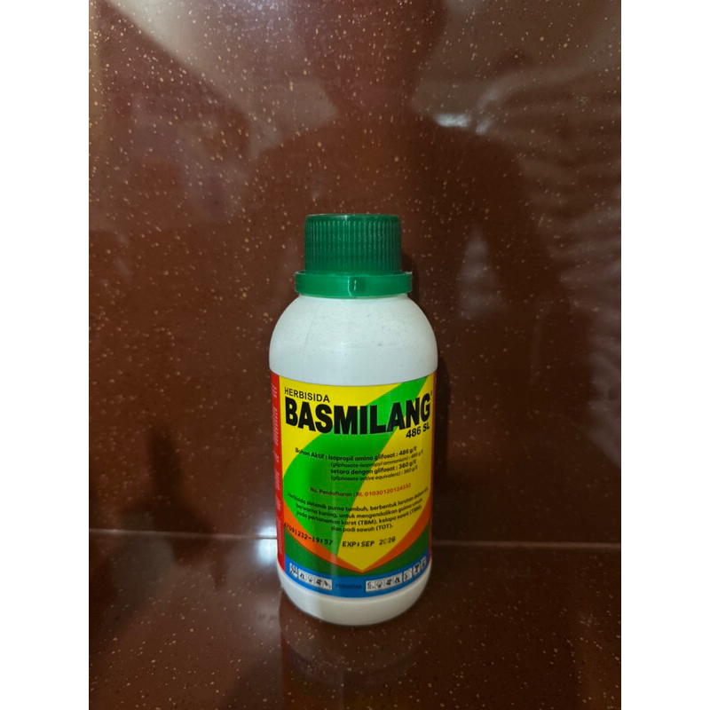 Jual Herbisida BASMILANG 486SL Glifosat Pembasmi Rumput Liar - 250ml ...