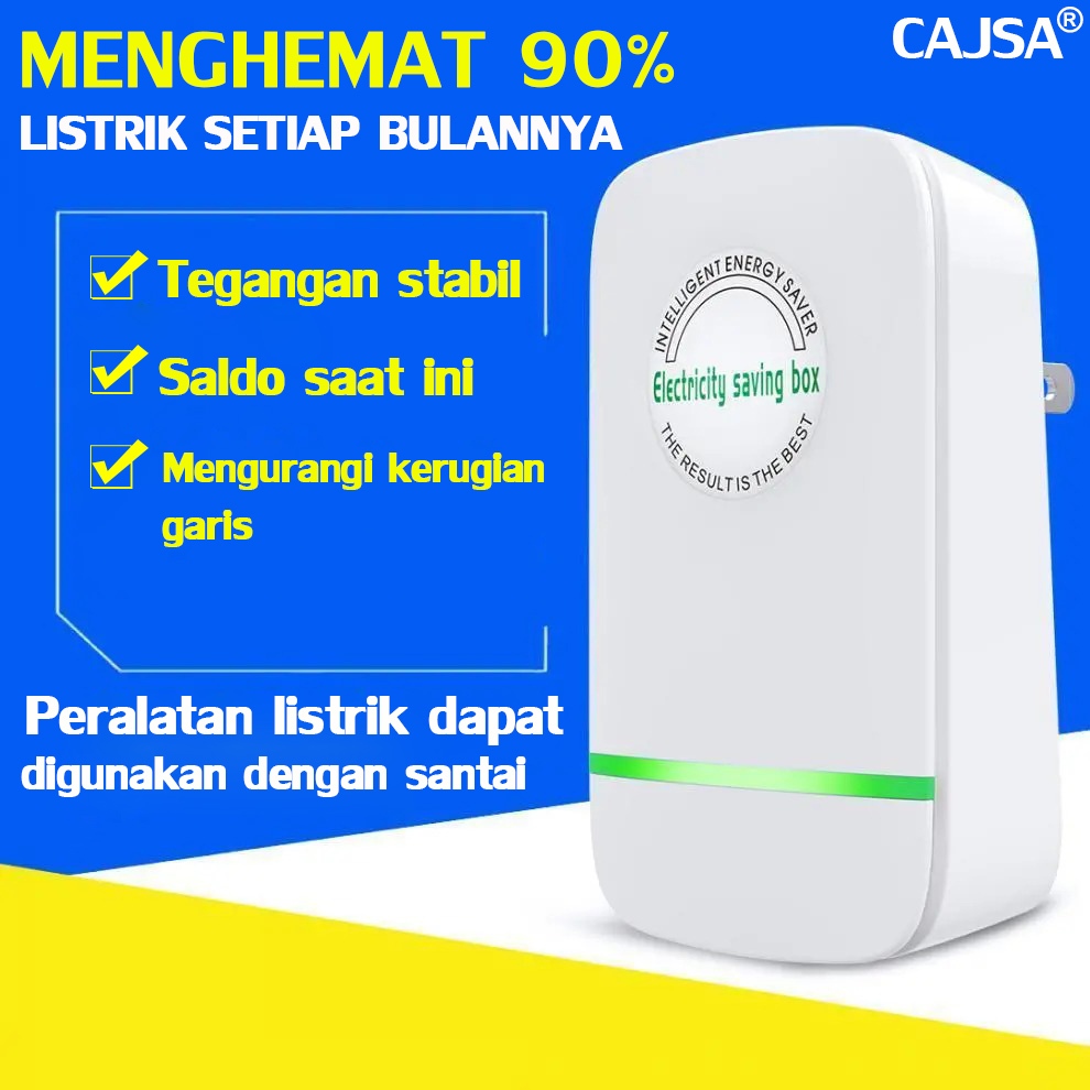 Jual Hemat daya 90% Electricity power saver Plug penghemat listrik ...