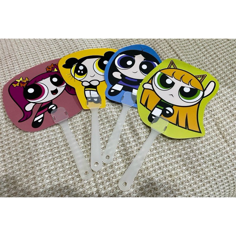 Jual NewJeans x The Power Puff Girls Handfan / NJxThe Power Puff Girls ...
