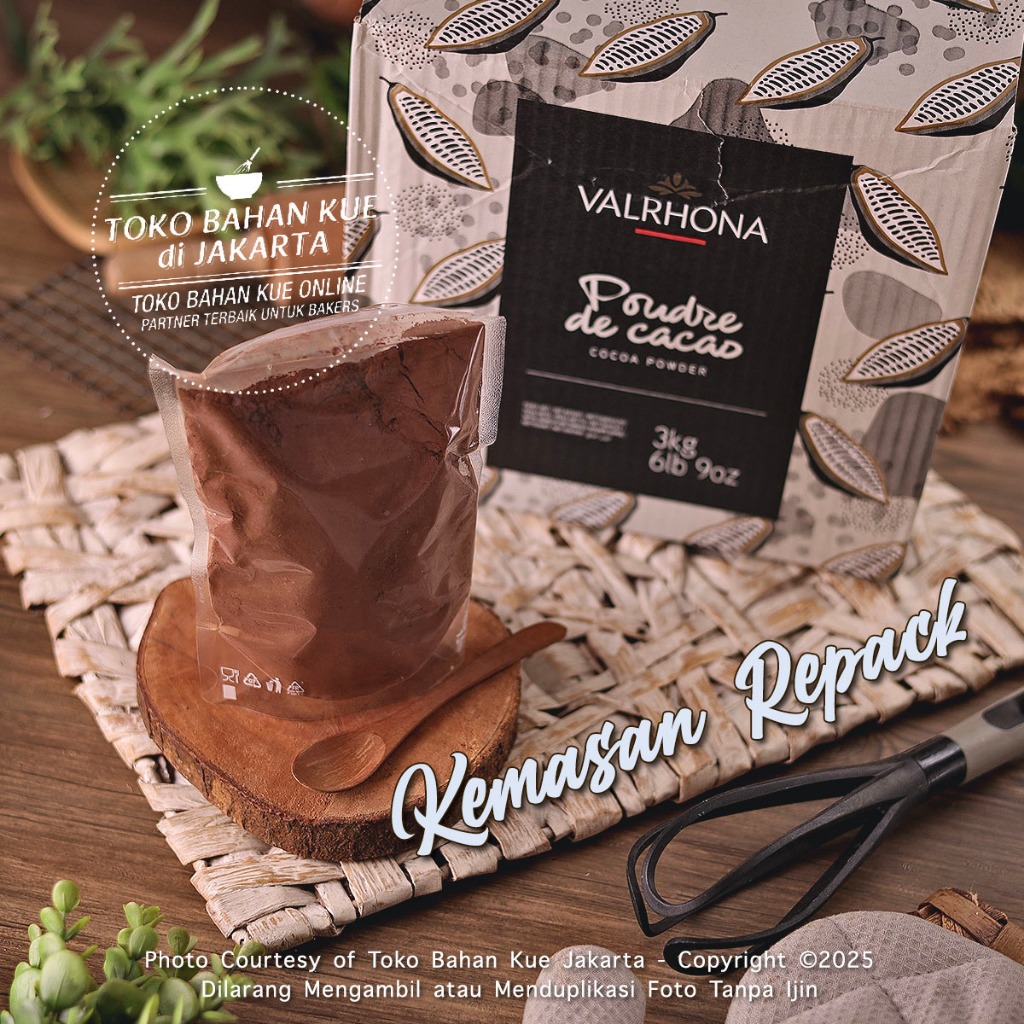 Jual Valrhona - Pure Cocoa Powder 50gr Bubuk Coklat Premium Cokelat ...