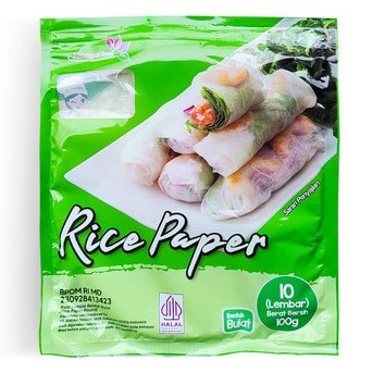 Jual Rice Paper Roll Halal Kulit Lumpia Transparan Java Super Food ...