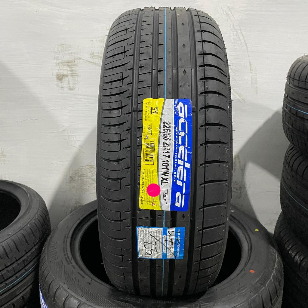 Jual Ban Mobil Tubles Ring 17 Ukuran 225 55 R17 Merk Accelera PHI R ...