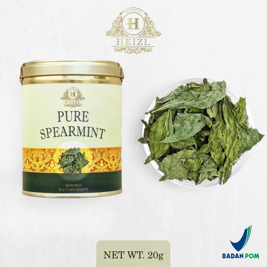 Jual HEIZL Pure Spearmint Tea Dried Mint Teh Daun Mint Premium 20gr | Shopee Indonesia