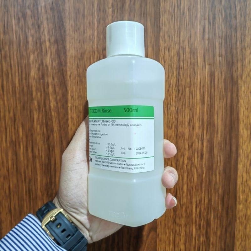 Jual REAGENT TEKOM RINSE 500 ML | CD RINSE 500 ML | REAGEN HEMATOLOGY ...