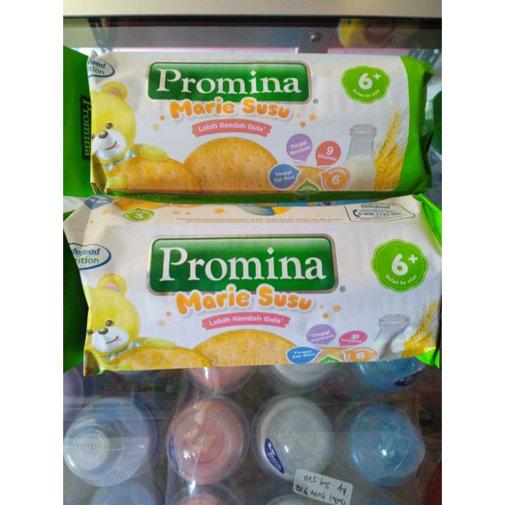 Jual PROMINA MARIE SUSU 6+ I Biskuit Bayi Biskuit Marie Susu | Shopee ...