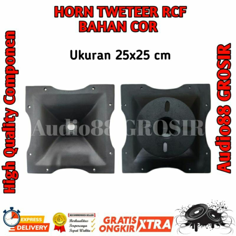 Jual HORN TWEETER LINE ARRAY UK 25X25 RCF TINGGI 16 CM DIRAL/COR ...
