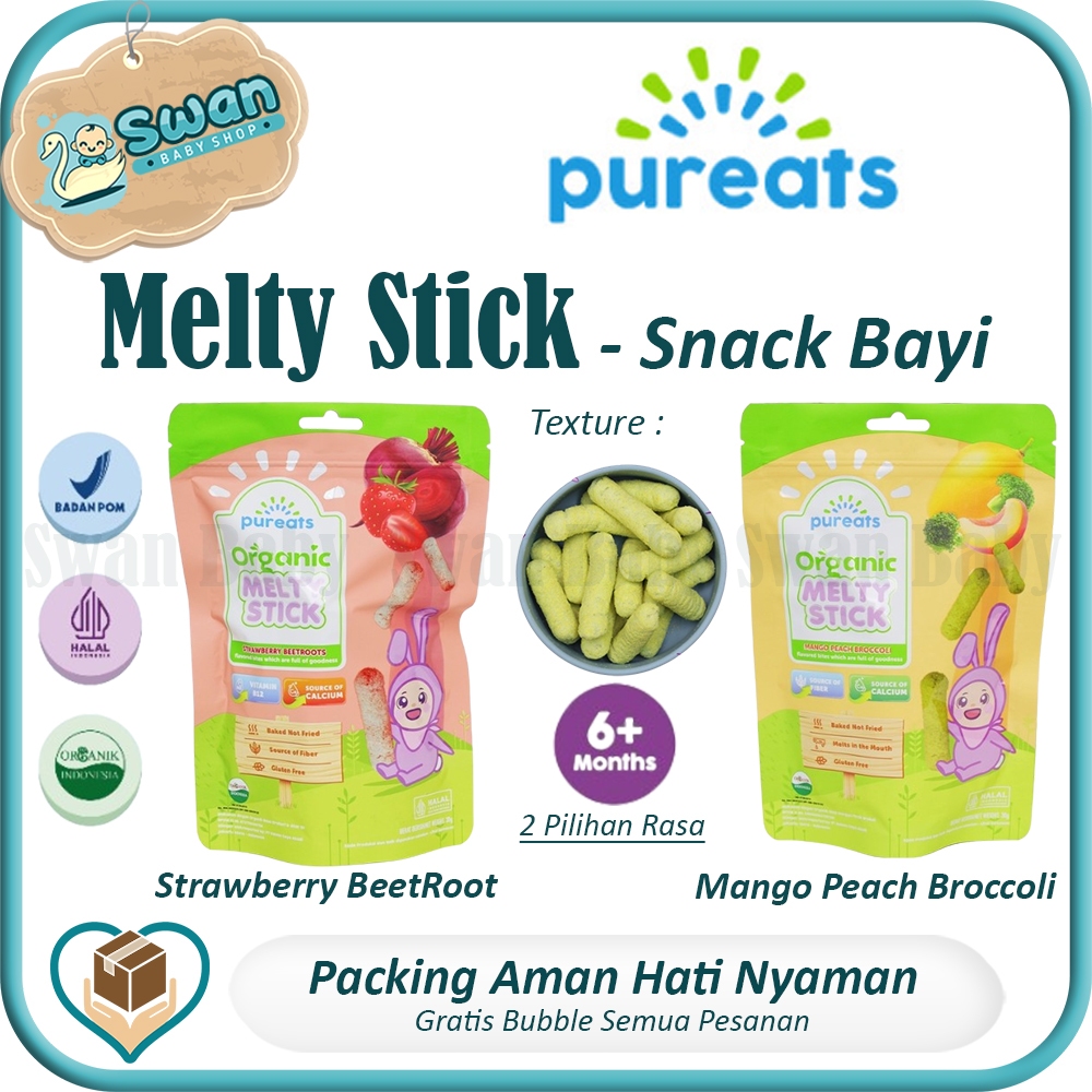 Jual Pureats Melty Stick / Camilan Snack Anak Bayi | Shopee Indonesia
