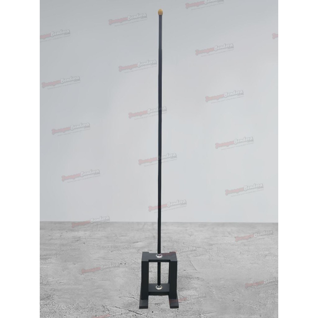 Jual Pataka Bung Tomo + Tiang Aluminium (1 Set) / Tiang Tatakan Bendera ...