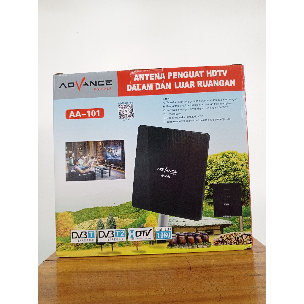 Jual Advance AA-101 Antena Indoor Outdoor Digital Analog Dalam Luar ...