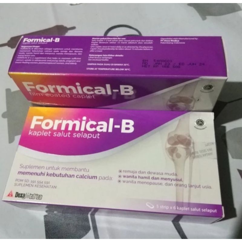 Jual formical B box isi 30 kaplet | Shopee Indonesia